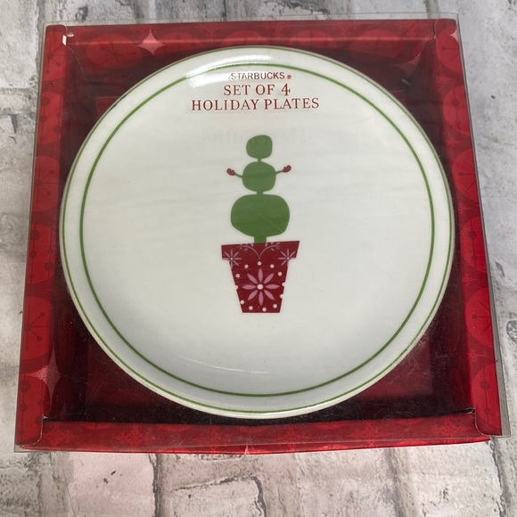 Starbucks | Kitchen | Holiday Platesstarbucks 206 | Poshmark